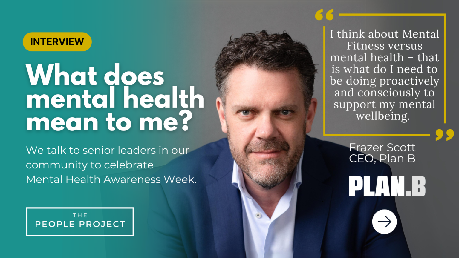 MHAW Day 2: Frazer Scott | The People Project